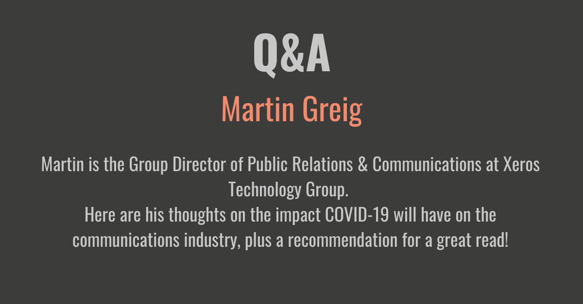 Q&A with Martin Greig | News | JFL